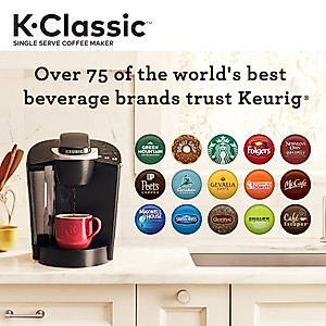 Keurig K-Classic Coffee Maker with Newman's Own Organics Newman's Special Blend, 32 Count