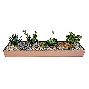 REAL Copper Tray Planter Box