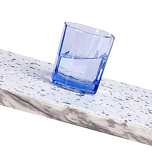 DwellAid 12inx50ft Shelf Liner for Kitchen Cabinets Non Adhesive White Kitchen Drawer Liner, Waterproof Shelf Liner Durable Anti-Slip for Kitchen Cabinets Shelf Liner