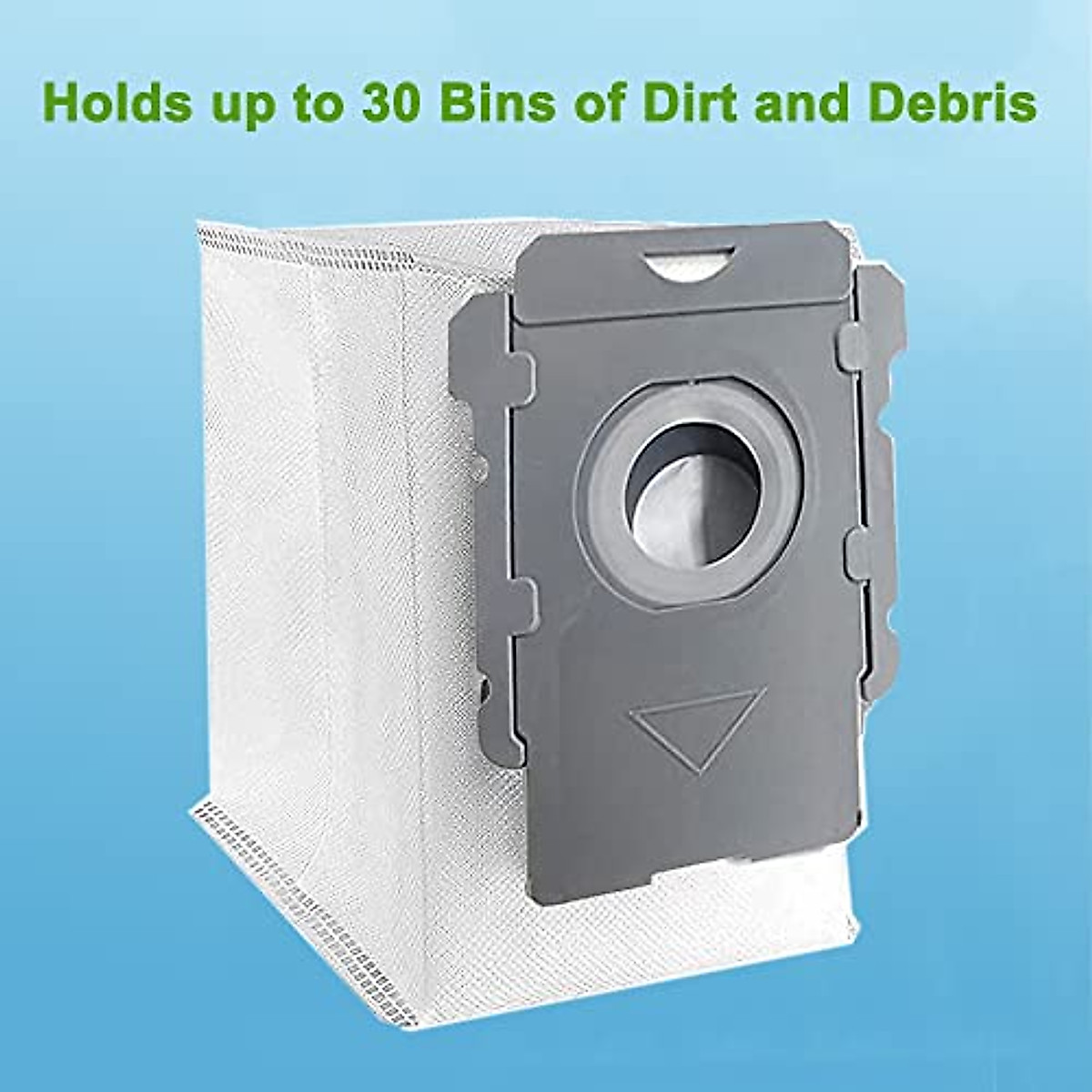 HUAPX 12Pack Vacuum Bags Replacement for Roomba i&s&j Series i3,i3+(3550),i4,i4+(4552),i6,i6+(6550),i7, i7+,j7, j7+(7550),i8+(8550),s9,s9+(9550) Vacuum with Automatic Dirt Disposal Bags(12Pack)