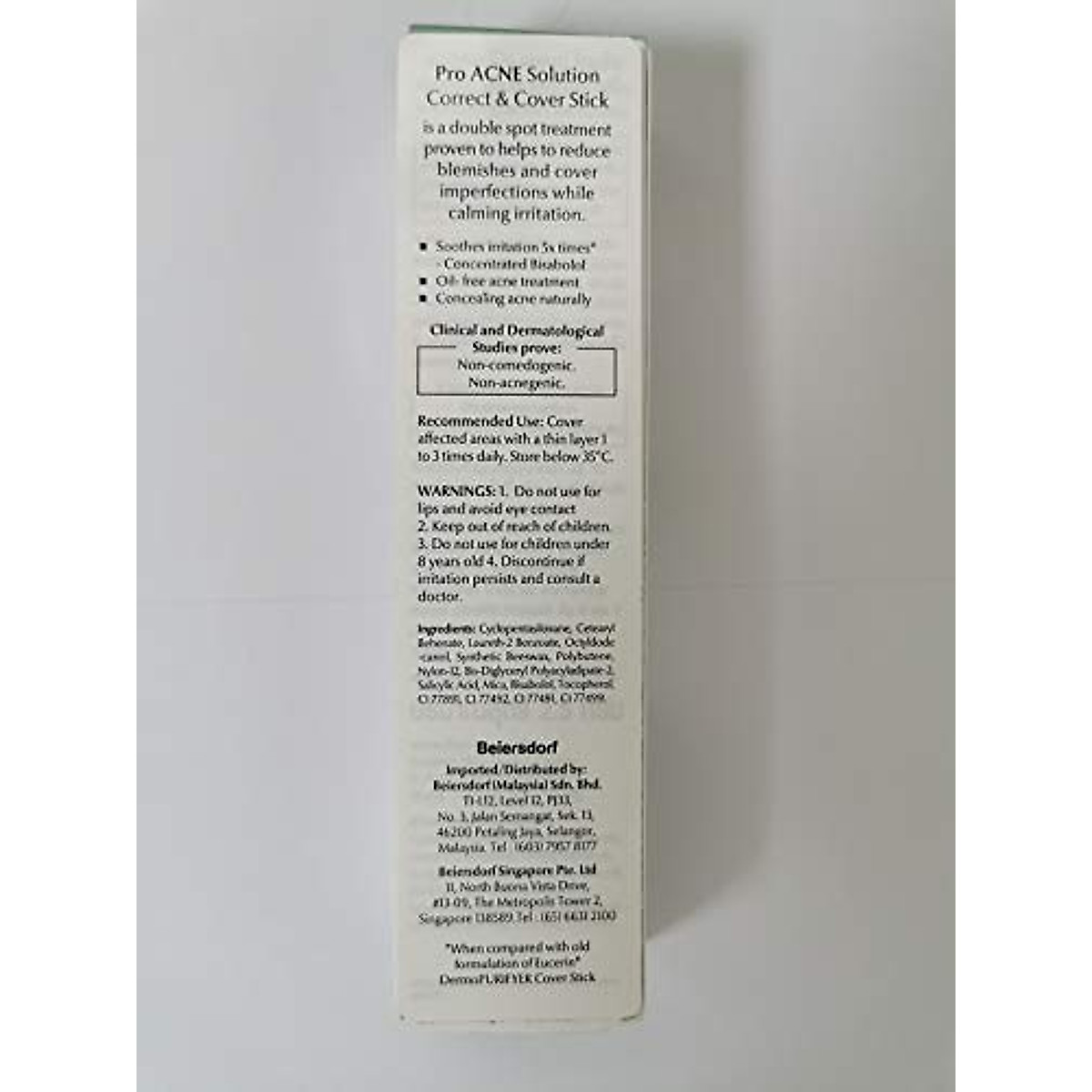 EUCERIN Dermopurifyer Stick 2.5g,double spot treatment, to reduce blemishes