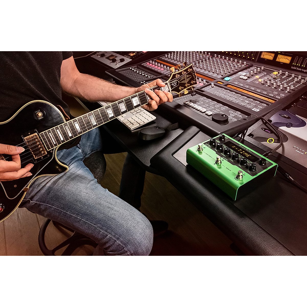 IK Multimedia AmpliTube X-TIME Delay pedal, All-new, audiophile delay algorithms, from tape to bucket to crystal-clear