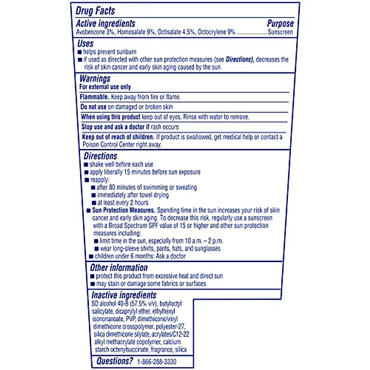 Coppertone SPORT Clear Sunscreen Lotion SPF 50, Water Resistant Sunscreen, Broad Spectrum SPF 50 Sunscreen, 5 Fl Oz Tube