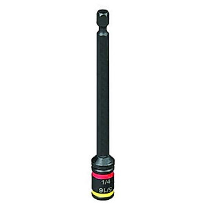 MALCO MSHMLC 4-inch Cleanable Reversible 1/4-inch and 5/16-inch Hex Driver (1-Pack)