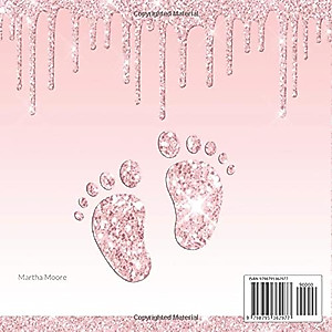 Baby Shower Guest Book: Pink Glittery Style Alternative Theme For Guests To Sign In With Personalized Address Space, Write Predictions, Messages and ... List and Create a Memorable Keepsake