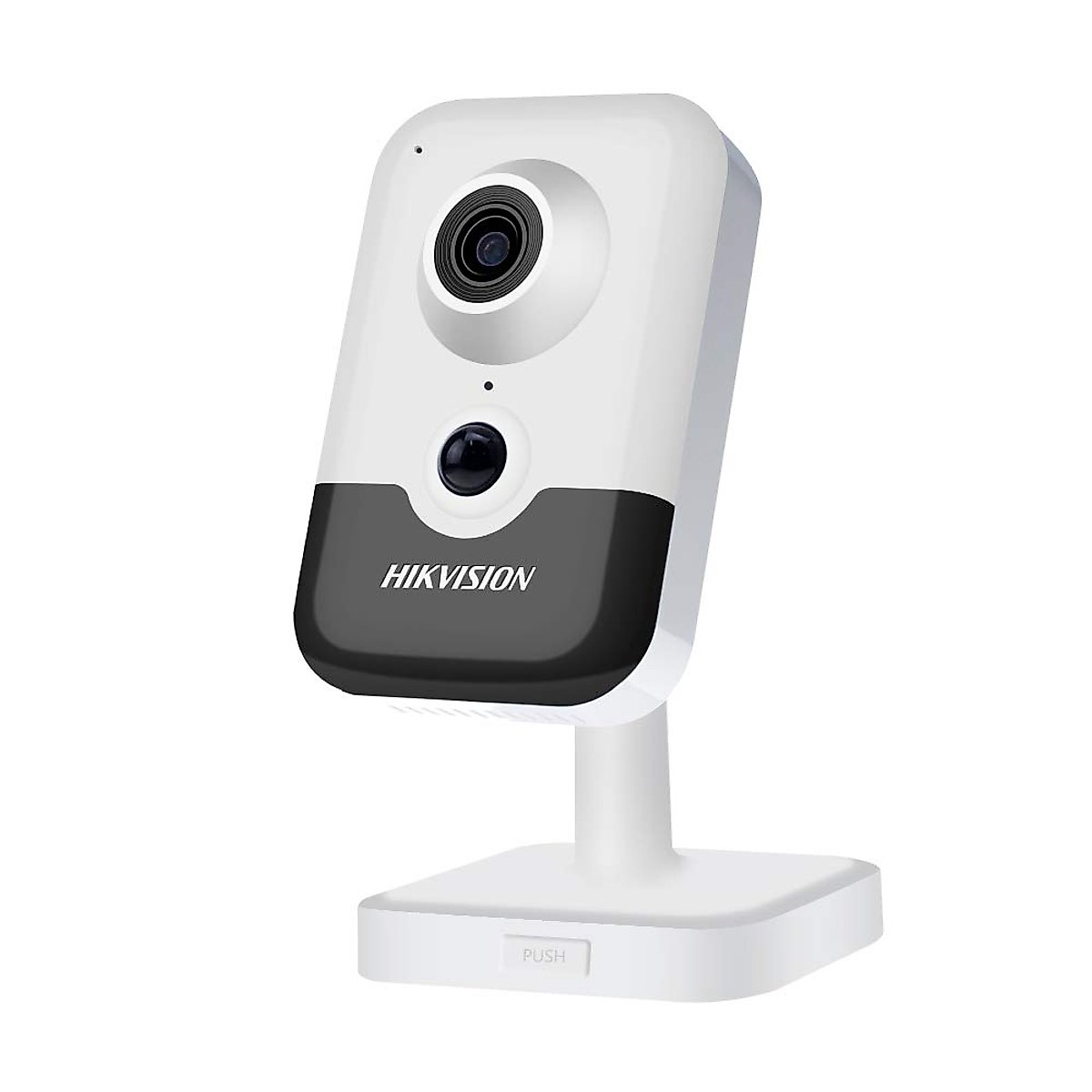 Hikvision 4MP PoE Cube Camera DS-2CD2443G0-IW, 2.8mm Lens with Build in Mic&Speaker, WiFi，Up to 128 GB SD Slot，Replacement Model for DS-2CD2442FWD-IW