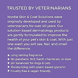 Nootie - Pet Shampoo for Sensitive Skin - Revitalizes Dry Skin & Coat - Natural Ingredients - Soap, Paraben & Sulfate Free - Cleans & Conditions