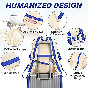 School Backpack for Girls,Girls Backpack with Cute Pendant,Kids School Bag,Aesthetic Backpack for Teen Girls for Elementary Middle School,Lightweight Bookbag for Girls,Kawaii Backpack for Girls(Blue)