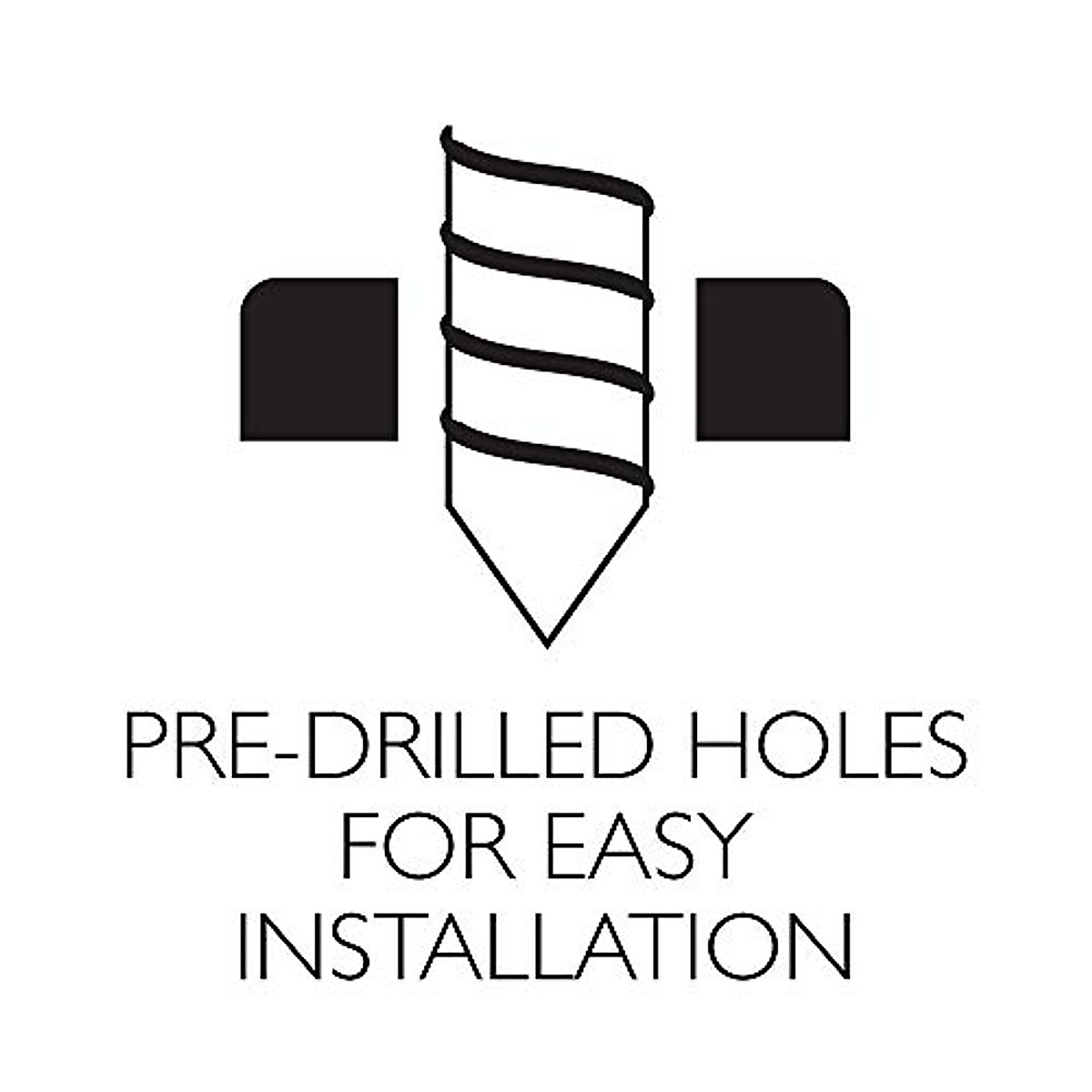 Design House Brookings 37 Inch Bathroom Vanity with Cultured Marble Vanity Top - Unassembled Bathroom Vanity with Sink, Espresso