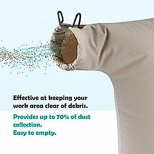 Table Saw Dust Collector Bag Fits Bosch/Dewalt/Makita/Ryobi/Craftsman/Porter Cable/10 inch tablesaws, and other table saws that have 2.5" inch inch dust ports on the exterior of the saw