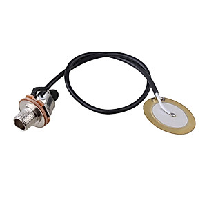 BQLZR 0.25inch Output Jack Guitar Pickup Piezo Transducer for Guitar Violin Pack of 3