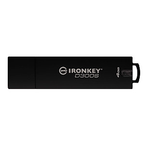 Kingston IKD300S/4GB 4GB Ironkey D300S/D300SM USB 3.0 Encrypted Flash Drive