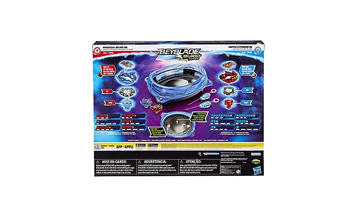 Beyblade Burst Surge Speedstorm Volt Knockout Battle Set - Ultimate ...