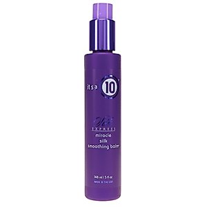It's A 10 Silk Express Miracle Silk Smoothing Balm for Unisex, 5 Ounce