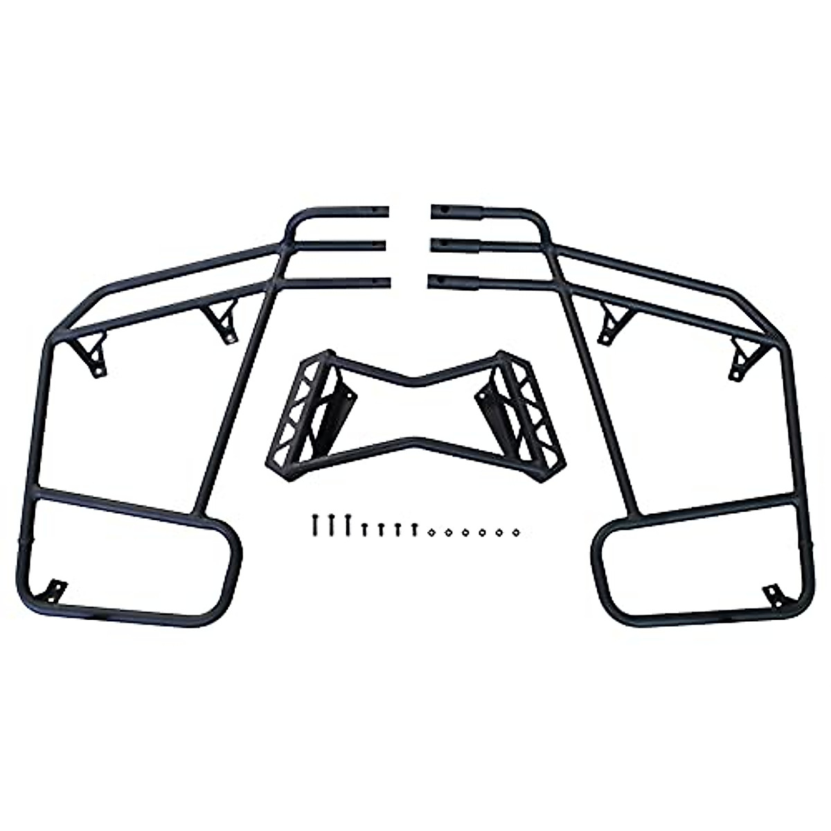 LDETXY Rear Steel Rack Extender for Sportsman 2017-2023, Rear Cargo Storage Extender Cargo Box Rack Rear Storage Bin Rack for 2017-2023 Polaris Sportsman 850 / XP 1000 Accessories (Replace #2883258)