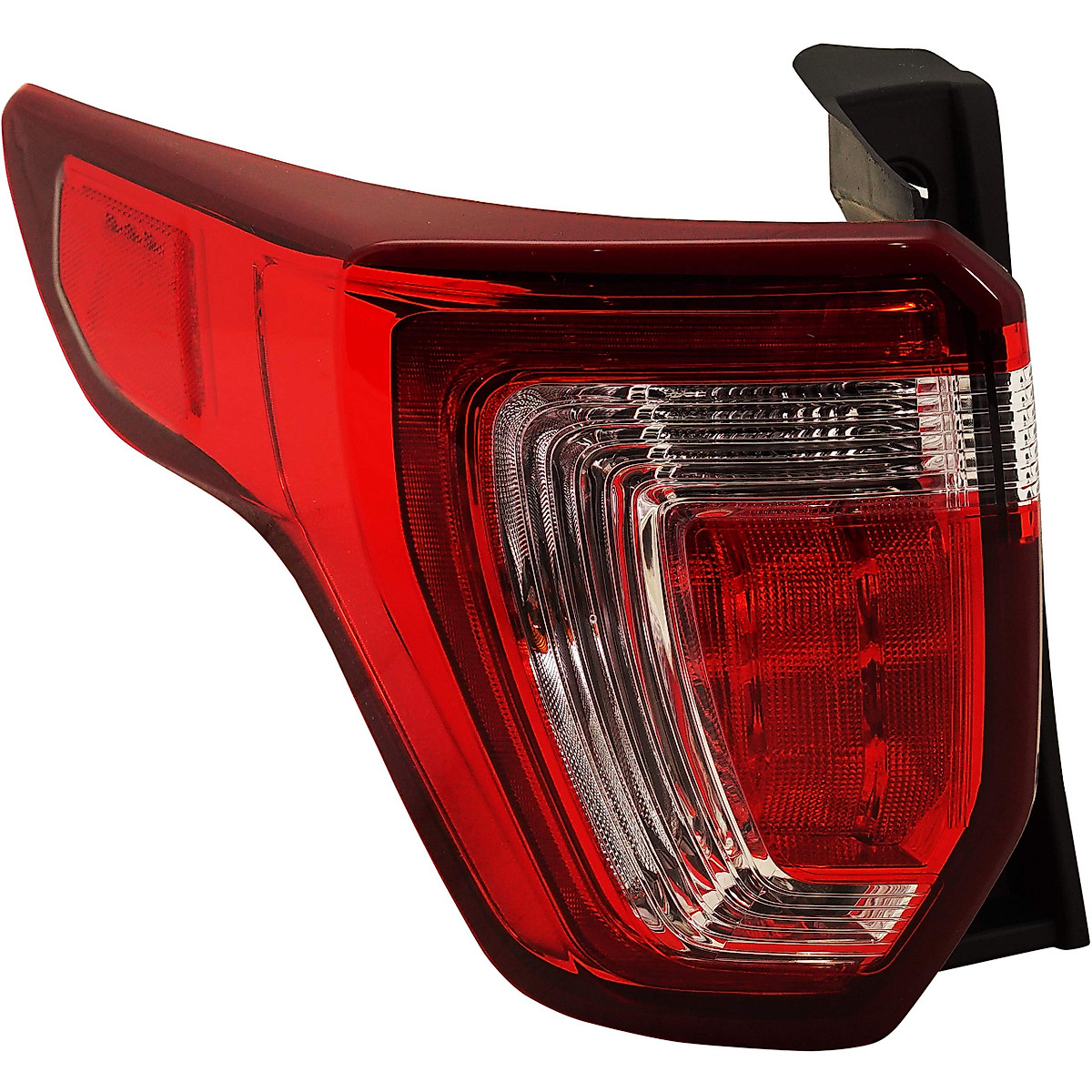 Evan Fischer Driver Side Tail Light Compatible with 2016-2019 Ford Explorer & 2016-2019 Police Interceptor Utility - FO2800251