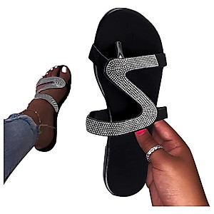 Sandals for Women Summer，Sandals for Women Dressy Wedge Platform Espadrille Sandals Open Toe Roman Shoes Summer Beach High Heel Sandals Silver