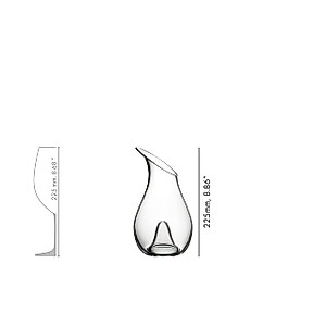 Riedel O Wine Decanter, One Size, Clear