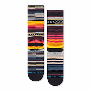 Stance Curren St Crew Socks (Large, Burgundy)