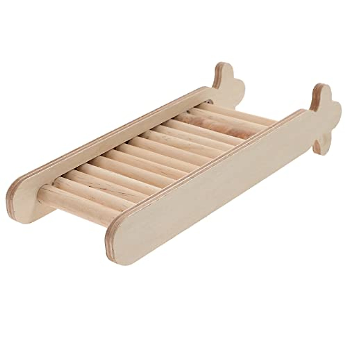 Mipcase 2pcs Hamster Climbing Ladder Reptile Bridge Chinchilla Ladder for Cage Decor Hamster Accessories Chinchilla Training Ladder Chinchilla Climbing Ladder Hamster Hideout Rat Ladder