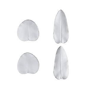 ZHUOJIE Eucalyptus Leaves Petals and Cutter Set Silicone Fondant Mold Veining Petal Sugar Flower Making Tool Cake Decorating Gumpaste Flowers Decor