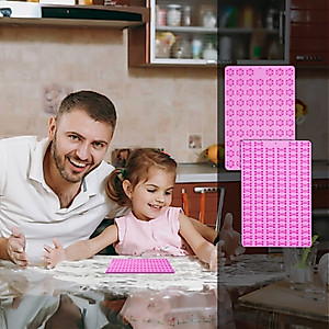 2 Pcs Mini Silicone Molds 106 Cavity Dog Bone Mold 69 Cavity Paw for Chocolate, Fondant, Candy, Biscuits, Cookie, Jelly And Dog Training Commands Concept