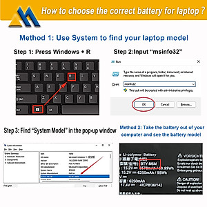 BTY-M6M 99.99Wh Laptop Battery Replacement for MSI GS66 Stealth 10SE 10SF 11UE 11UH GE66 Raider 10UG 11UG GE76 for Raider 11UE 11UG GE76 for Dragon Tiamat 11UH WS66 10TM 11UMT 11UKT for Creator 15