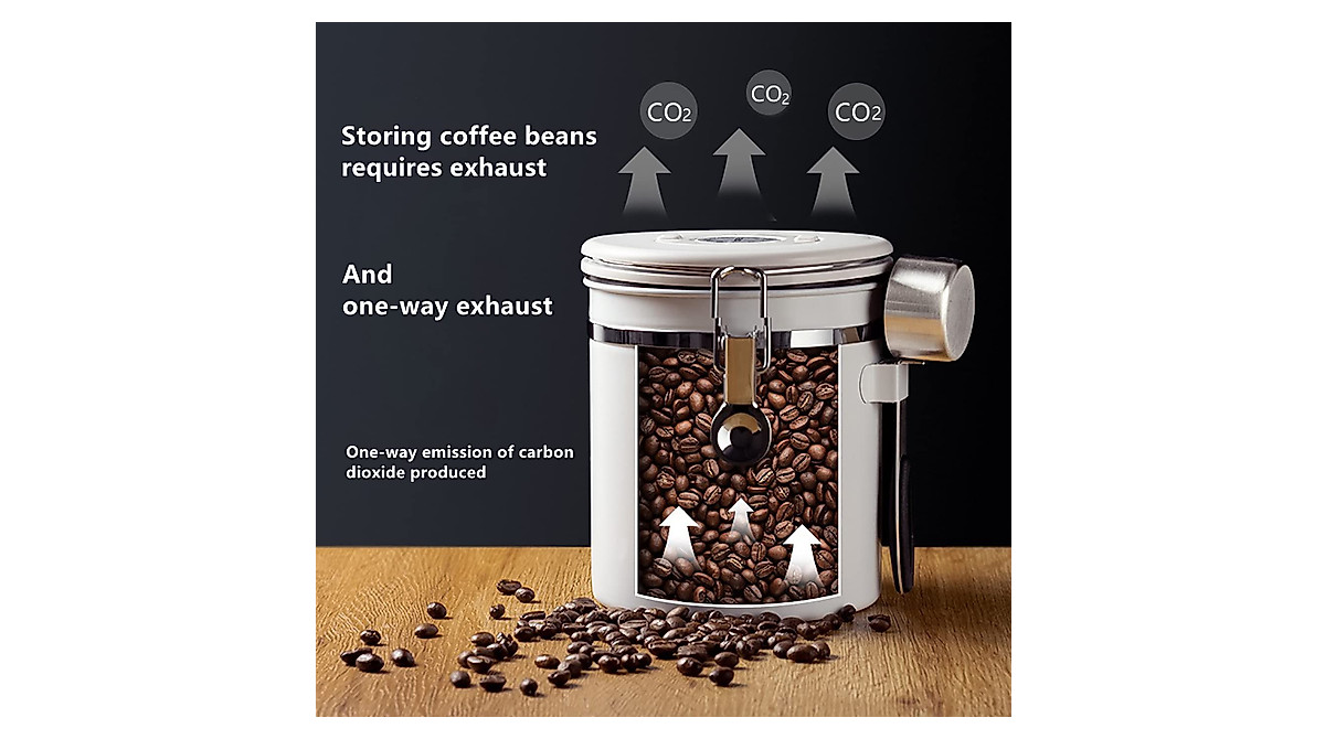 Charwin Airtight Coffee Canister - Freshness Guaranteed