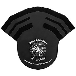 Black Widow Drum Web Anchoring Drum Mat, The Ultimate Drum Mat