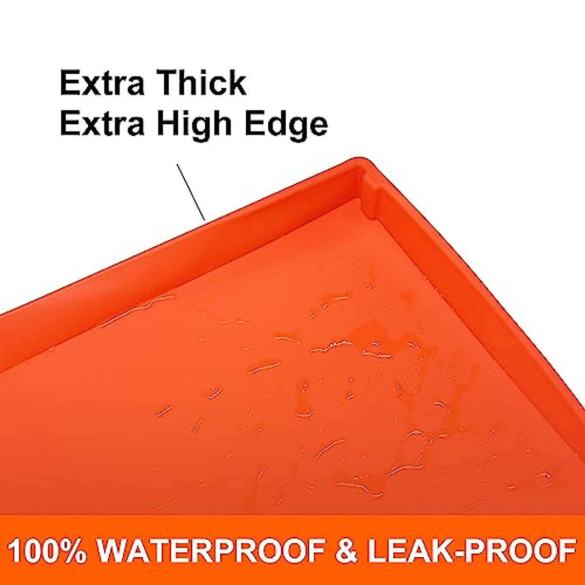 USRCAKW 36 Inch Upgrade Full-Wrap Edge Griddle Mat Cover for Blackstone, Silicone Grill Mat Griddle Protector Blackstone Accessories Reusable and Durable, Protect from Dust, Rust, Insects and Leaves