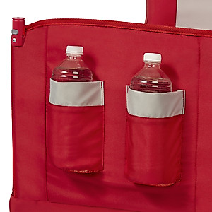 Radio Flyer 3957A EZ Wagon with Canopy, Folding Trolley for Kids, Garden and Cargo cart, Ages 1.5+, Red