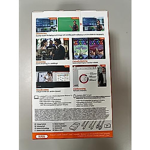 j5create Live Video Capture Card - Dual HDMI to USB-C, Supports 1080p 60Hz Video and Audio Recording, Power Delivery 60W Pass Through, Ideal for PC Xbox Playstation Android Game Live Streaming (JVA06)