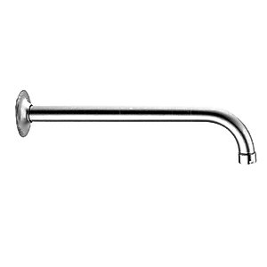 Whitehaus WHSA350-BN Showerhaus Solid Brass Shower Arm, 14-Inch, Brushed Nickel