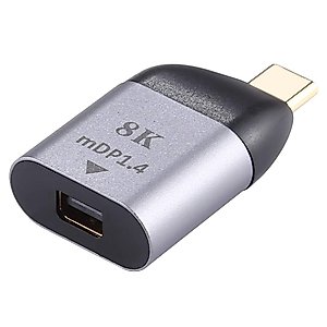LUNCA 4 in 1 Type-C/USB-C to HDMI + AUX + USB + PD Type-C/USB-C HUB Adapter Multifunction HD Dock Easy to use