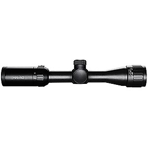 Hawke Sport Optics Riflescope - Vantage 2-7X32 AO, Mil Dot IR Reticle (14211) & 2 Pc 1" Weaver Mounting Rings