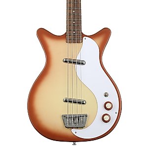 Danelectro '59DC Long Scale Bass Guitar - Copper Burst