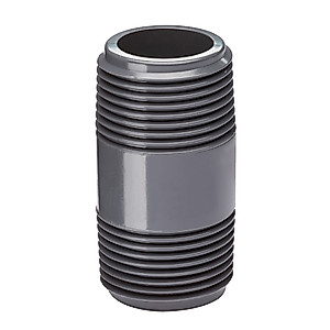Rain Bird RISER2 PVC Spray Head Riser, 1/2" Male Pipe Thread x 1/2" Male Pipe Thread, 2" Length