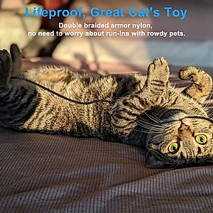 USB Type C Cable Phone Charger, 16FT/5M Type C Charging Cable with Braided Nylon for Samsung Galaxy S10 S9 S8 S20 Plus A51 A11, Note 10 9 8, PS5 Controller, USB C Charger