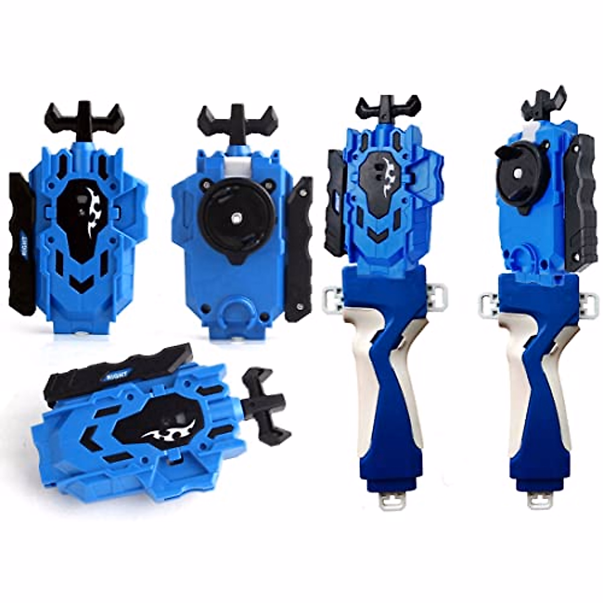Mopogool Metal Fusion Play Blade Blade Toy Set B Blades Toys DB Booster B-189 Guilty Longinus.Kr.MDS-2 Battling Top Toys Bey Battle Blade Burst Evolution Left & Right Spin String Launcher Grip