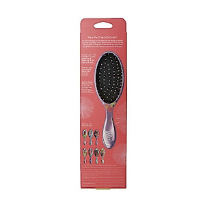 Wet Brush Disney Original Detangler Brush Princess Wholehearted - Tiana, Light Purple - All Hair Types - Ultra-Soft IntelliFlex Bristles Glide Through Tangles with Ease