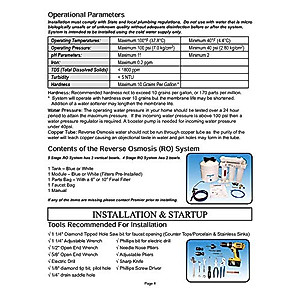 Watts Premier WP500032 5SV 5-Stage Reverse Osmosis System