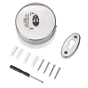 MANGZ Retractable Clothesline 304 Stainless Steel Heavy Duty, 12.5 Feets, Adjustable Stainless Steel Rope String Clothes Line for Drying in Hotel, Bathroom, Laundry,Outdoor and Indoor Wall Mounted