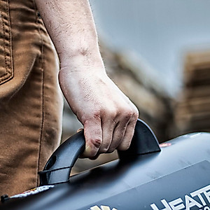 Mr. Heater MH60QFAV 60,000 BTU Portable Propane Forced Air Heater, 19.75 x 11.50 inches, black