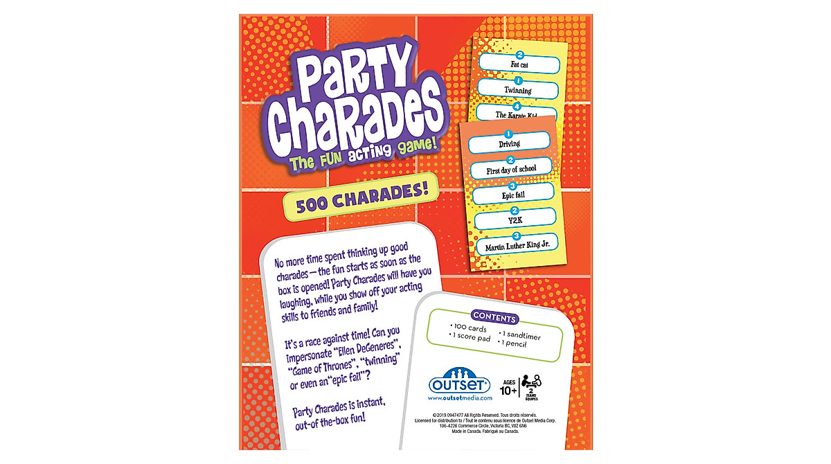 Party Charades - Fun Acting Game for Family Nights