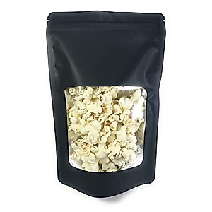 100 Pack Mylar 4 Mil Thick Smell Proof Bags 6” x 9” x 3” Stand Up Zip Seal Foil Pouch. HD Clear Window, Leak Proof, Food Grade. Travel, Storage and Display. ROYPACK