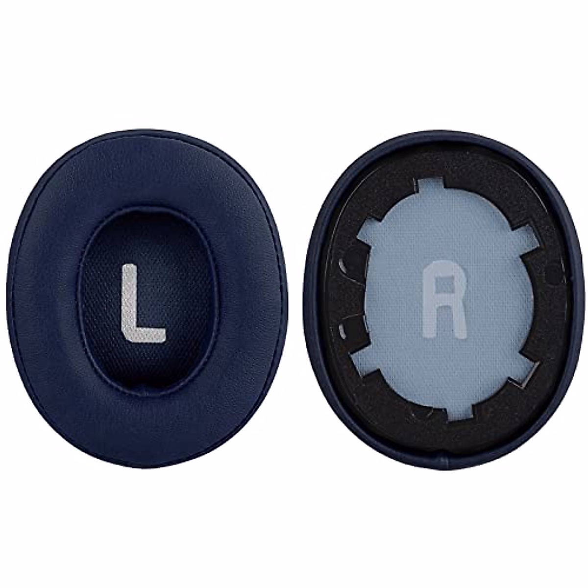 Geekria QuickFit Replacement Ear Pads for JBL Tune 700BT, Tune 750BTNC, Tune 710BT, Tune 720BT, Tune 760NC, Tune 770NC Wireless Over-Ear Headphones Ear Cushions,Ear Cups Cover Repair Parts (Blue)