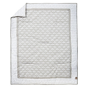 Trend Lab Art Deco 3 Piece Crib Bedding Set, Can Be Used As A Blanket Or A Playmat for Tummy Time, Includes Quilt, Fitted Crib Sheet and Skirt