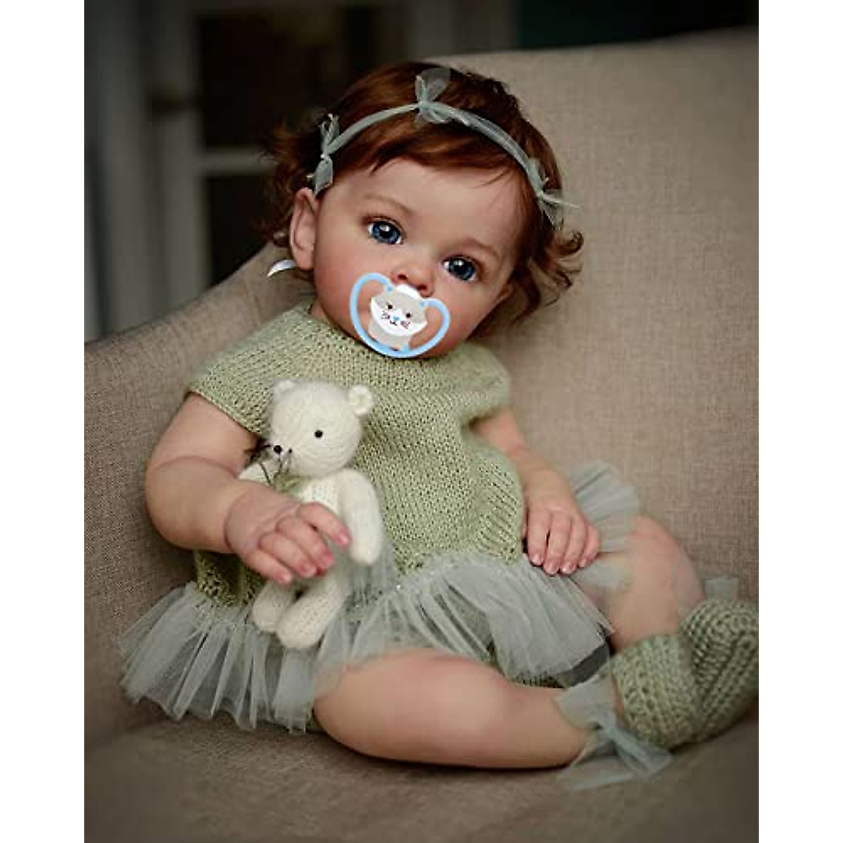 Angelbaby Realistic Reborn 24" Toddler Doll - Soft, Weighted & Lifelike for Children Gifts