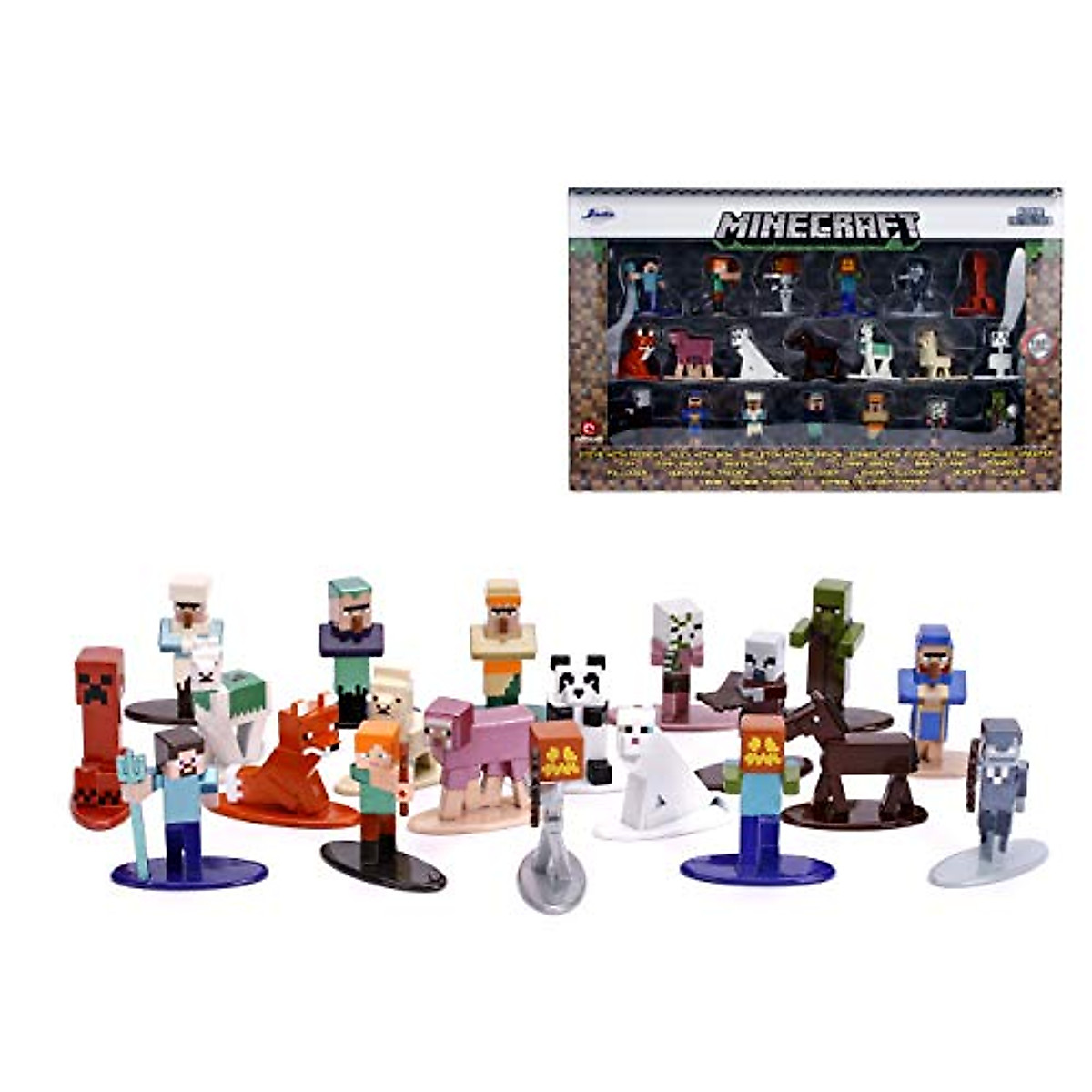 Minecraft Nano METALFIGS 20 PK W3