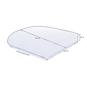 Naturesroom Sunbrella Patio Cushions -Wicker Seat Pad - 19.5" W x 19.5" L x 2.5" T, Outdoor Chair Cushion with Comfort, Style & Durability Designed for Outdoor Living - Made in The USA